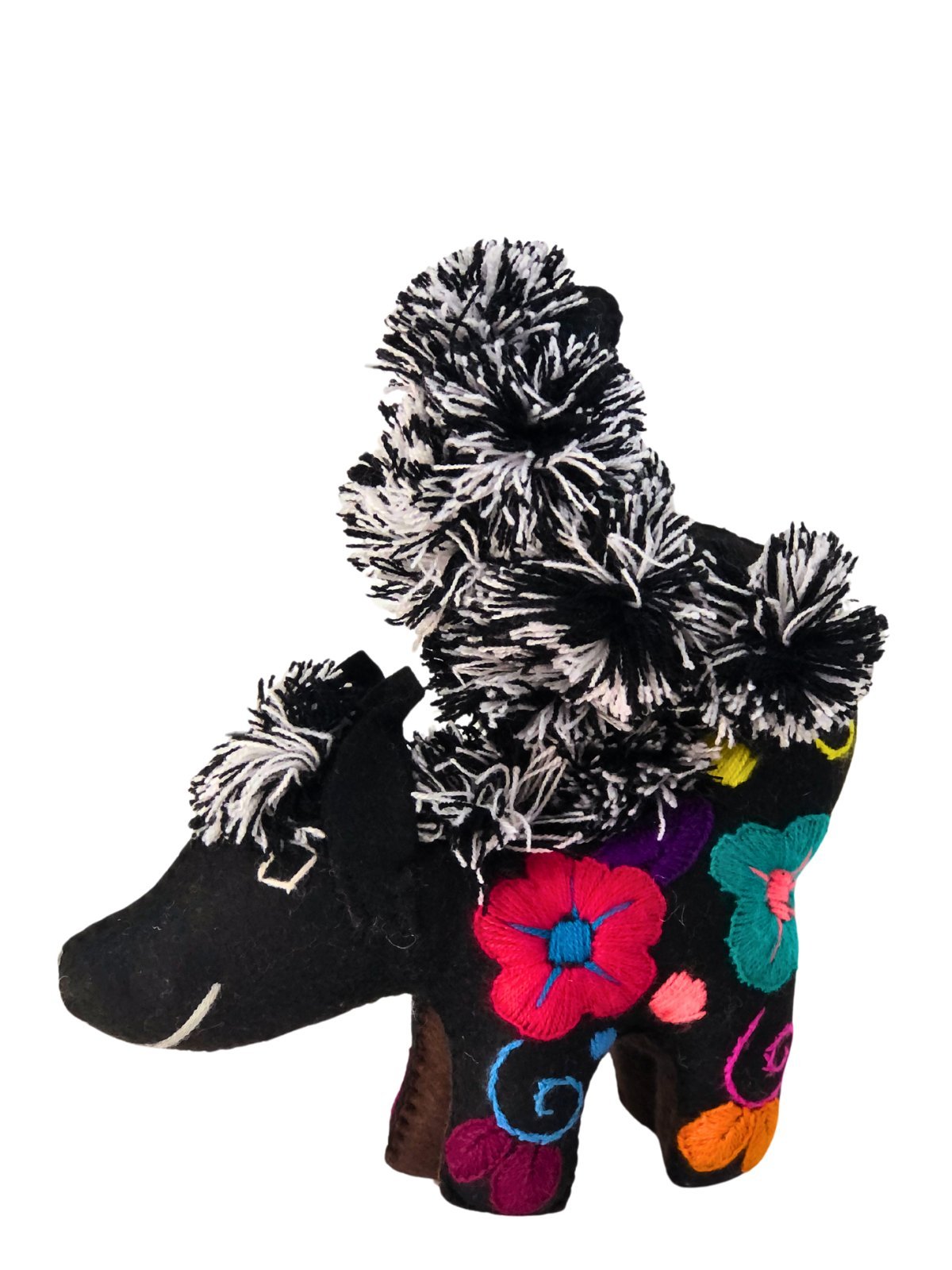 Otomi Hand Embroidered "Zorrillo" – Tenku Designs